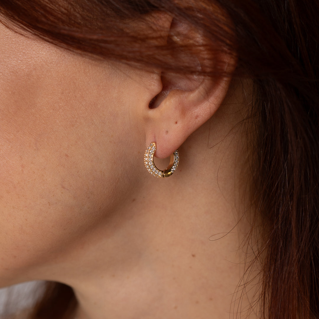 Claudia Hoops - Gold – Ginger Brie